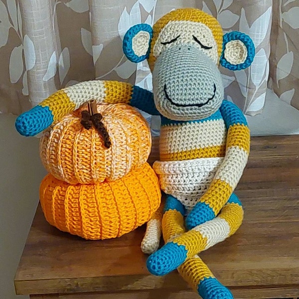 Mr Monkeyjocks Inspired Crochet Pattern ***PATTERN ONLY Not the Stuffed ...
