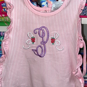 Side Bow Floral Machine Embroidery Design - Etsy