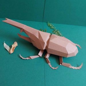 Bengal Tiger Paper Model ,papercraft , DIY , Low Poly , PDF Papercraft ...