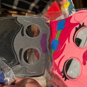 Personalized Trolls Felt Masks Trolls World Tour Birthday Party Favors ...
