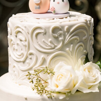 Dragon and Snake Wedding Cake Topperdragon Cake - Etsy