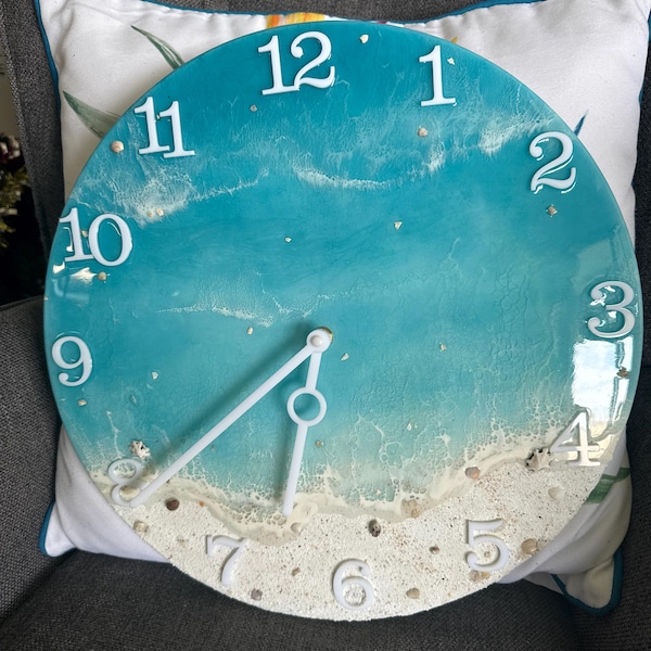 Mirror Clocks Numbers for Resin Art Clock 12, 3, 6, 9 DIY Clock Making ...