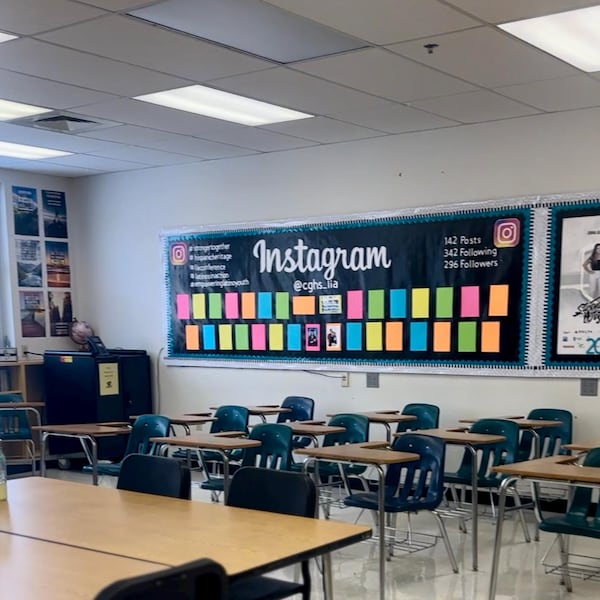 Instagram Summer Vacation Class Bulletin Board Classroom Decoration - Etsy