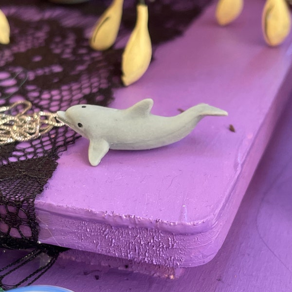 Micro Miniature Dolphin, Tiny Dolphins, Beach Garden Supplies ...