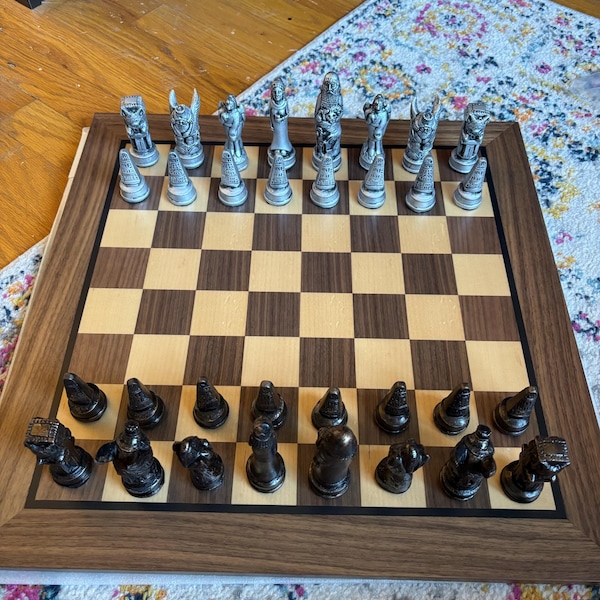 Isle of Lewis (replica) Chess Set, Customisable Colours (pieces Only ...