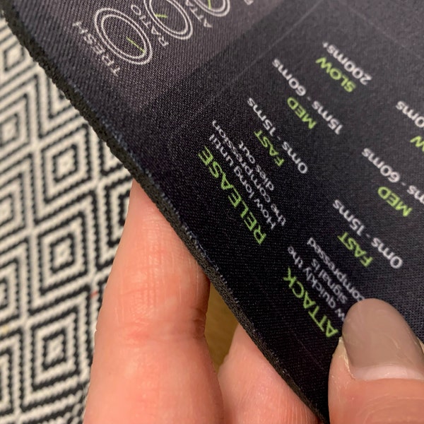 Mixing and Mastering Mousepad – Audio Engineer Cheat Sheet for EQ ...