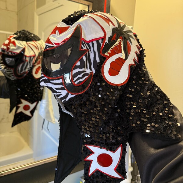 Lucha Libre Mask Dragon Mask Pentagon Jr - Etsy