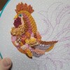 Colorful Rooster Hand Embroidery Pattern - PDF Instant Download for ...