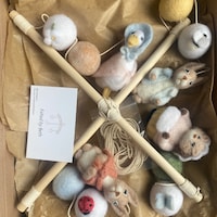 Winnie the Pooh Wool Mobile - Etsy UK