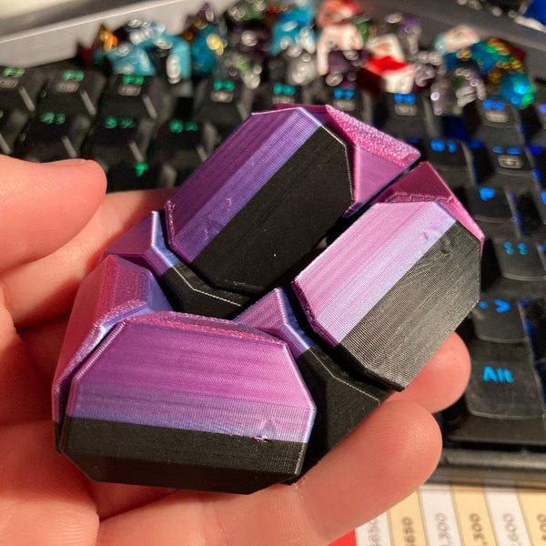 Fidget Toy 3D Printed Articulated Elephant - Etsy