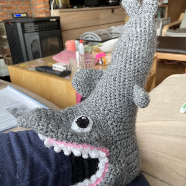 Crochet Pattern Shark Slippers Adult Sizes (EUR Size 35 to 46) - Etsy