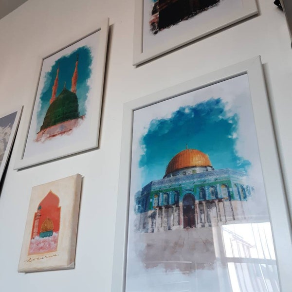 Old Vintage Map of Palestine 1942 Original Hand Drawn Different Sizes ...