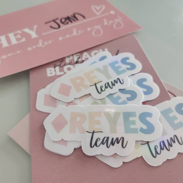 Personalized Name Sticker, Custom Name Sticker, Colorful Name Sticker ...