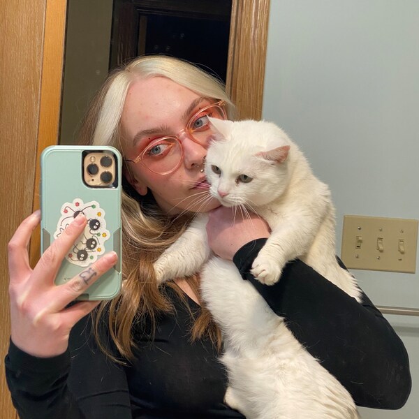 Holographic Soot Sprite Sticker / Water Resistant Sticker for Water ...