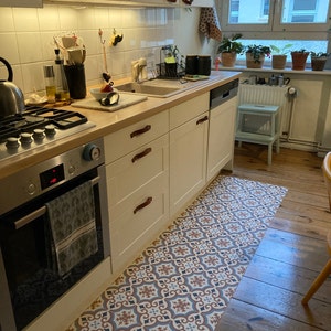 VLETEREN Vinyl Kitchen Runner PVC Carpet. Anti-slip. for - Etsy