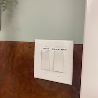 Custom Light Switch Labels // Light Switch Stickers // Light Plate ...