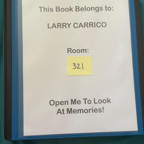Men's Dementia Memory Book Editable Template for Canva | US Letter Size ...
