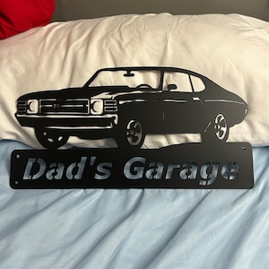 1965 Pontiac GTO Goat Personalized Man Cave Metal Sign Garage Art - Etsy