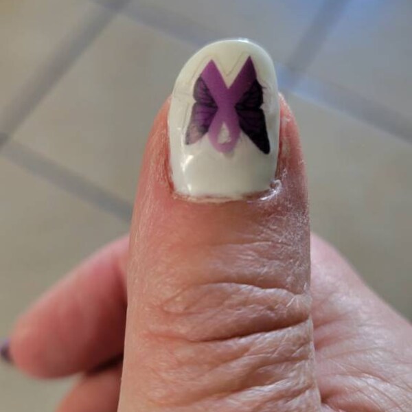 Biohazard Blood Splatter Zombie Nail Art Decal Sticker BIO101 Perfect ...