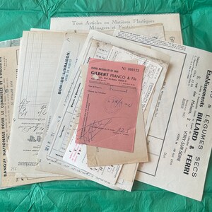 Digital French Ephemera Pack, Digital Vintage Papers, Printable Paper ...