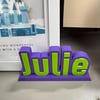 Desk Name Plate, 3D, Multi-color, Custom Made, Desk Accessories, Office ...
