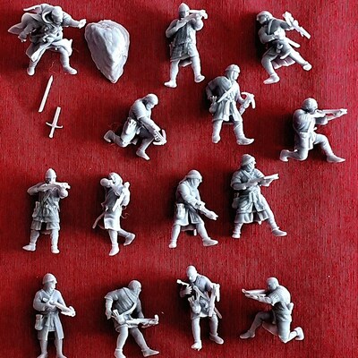 Medieval Catapult 2 Weighted, Diorama Historical 1/72, 28mm, 32mm, 1/35 ...