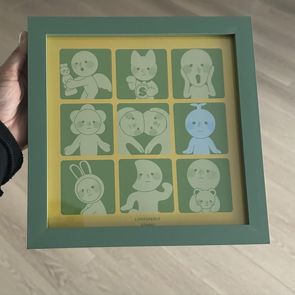 Smiski Museum Print - Etsy