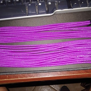 Customized 30cm Purple Sleeved Ps Psu Extension Cable Cpu - Etsy