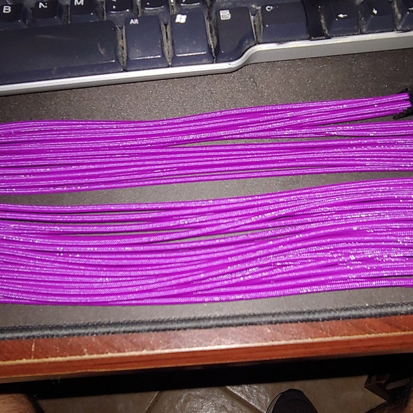 Customized 30cm Purple Sleeved Ps Psu Extension Cable Cpu Gpu8pin Cords ...