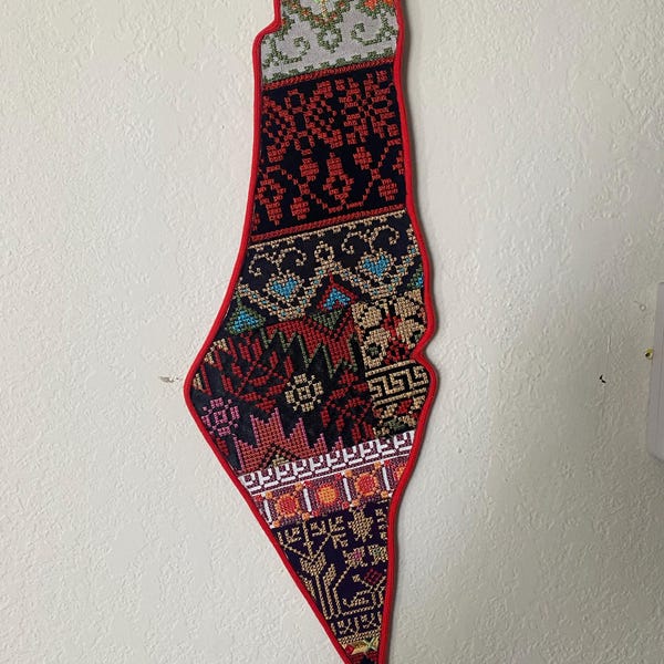 Authentic Palestinian Keffiyeh Shemagh, High Quality Hadab Hand-tied by ...