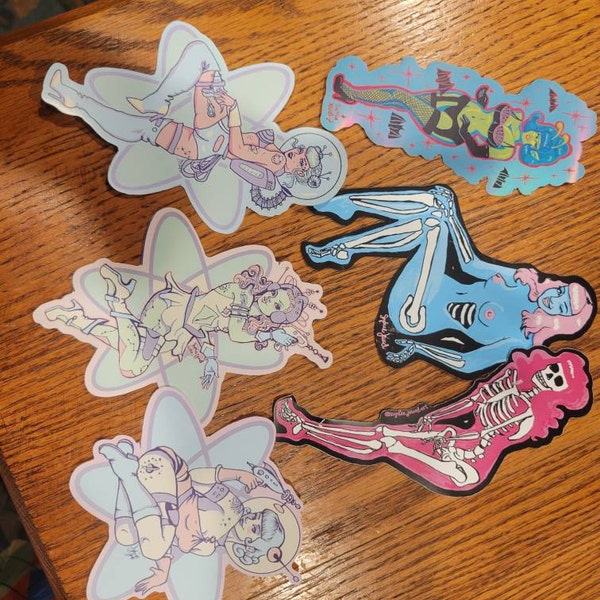 Pinup Stickers - Etsy