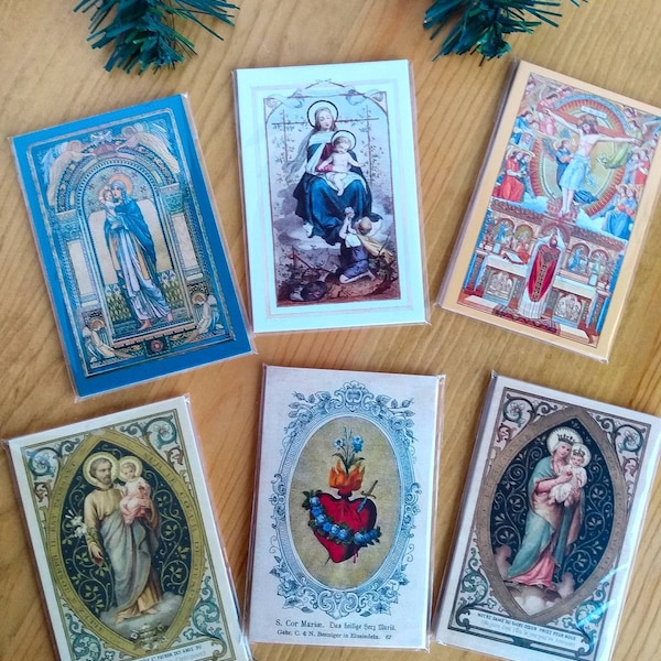 Holy Card – Holy Mass – Pack of 10/100/1000 – Restored Vintage Holy ...