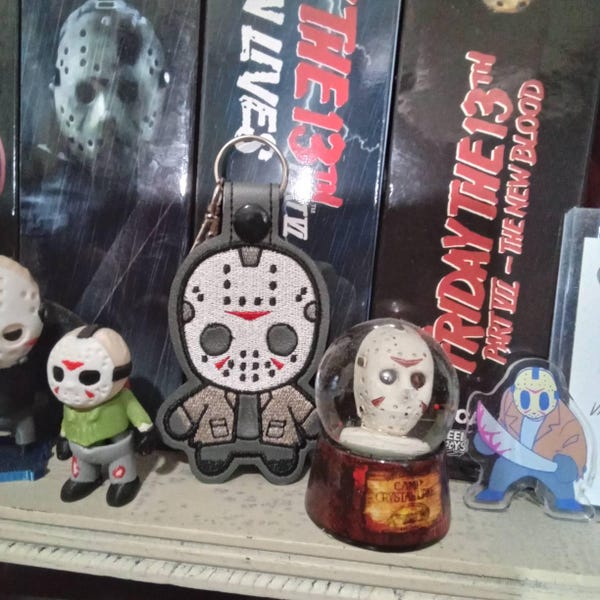 Chibi Style Horror Icon Key Rings! Michael, Freddy, Jason, Chucky - Etsy