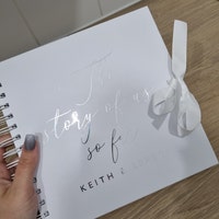 Anniversary Scrapbook for Couples | Personalised Memory Book | First ...