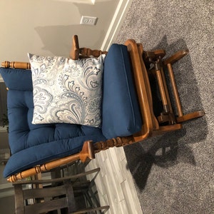 Wingback Rocker Replacement Cushions / 4 Post Rocker Cushions ...