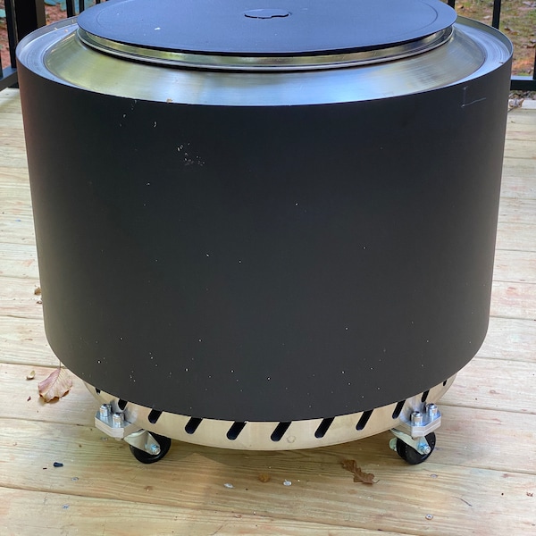 Solo Stove Bonfire Fire Pit Dolly Wheeled Base Mobile Stand. Fits Any ...