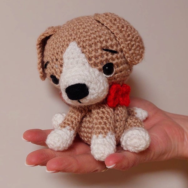 PATTERN: Biscuit the Beagle - Crochet Beagle Pattern - Amigurumi Beagle ...