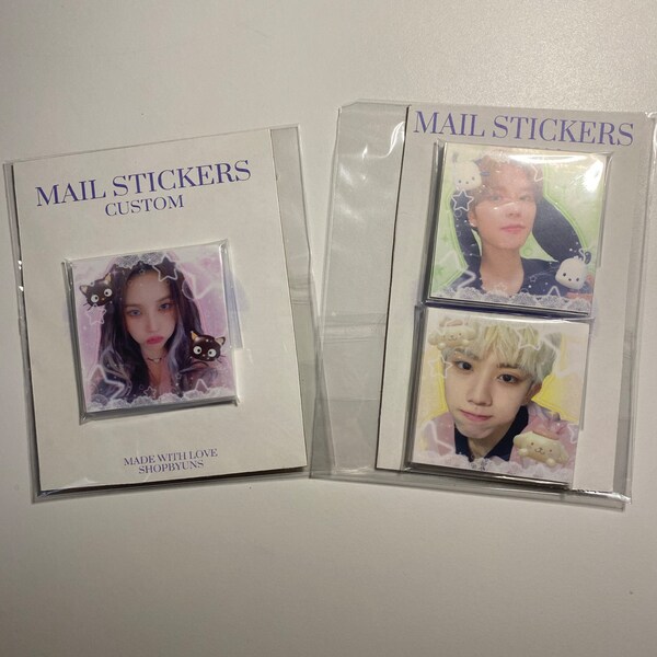 TXT Mailing/thank You/deco Stickers Yeonjun Soobin Beomgyu Taehyun ...