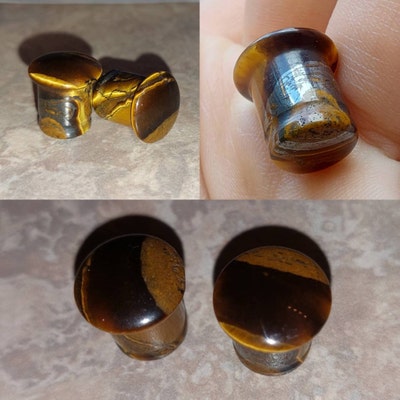 PAIR of Unique Organic Ebony Wood Spiral Tapers/plugs Gauges 4g 5mm Thru 0000 12mm Available - Etsy