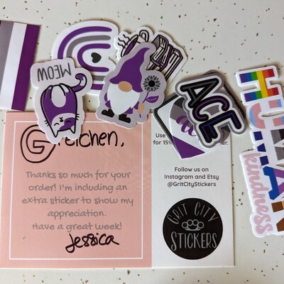 Gender-fluid Gender Fluid Pride Sticker Set LGBTQ Stickers - Etsy