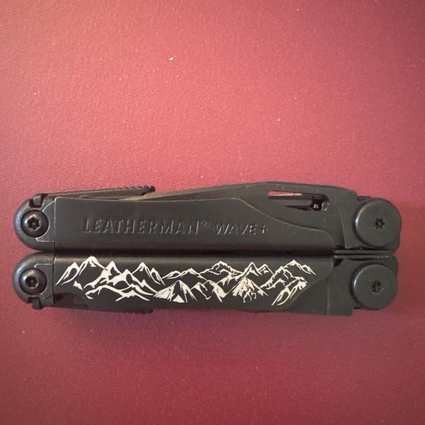Engraved Leatherman Wave+ Multi Tool Groomsmen Gift - Engraved ...