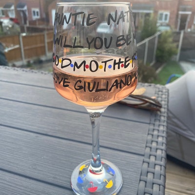 Friends Gift Gin Glass Personalised Gin Glass Sister Gift - Etsy UK