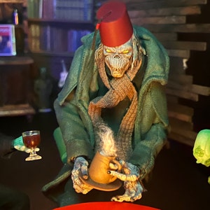 Statue Pedestal Base With 2 Statue Head. - Etsy