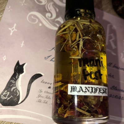 Manifestation Oil Manifest Anointing Oil Manifesting - Etsy