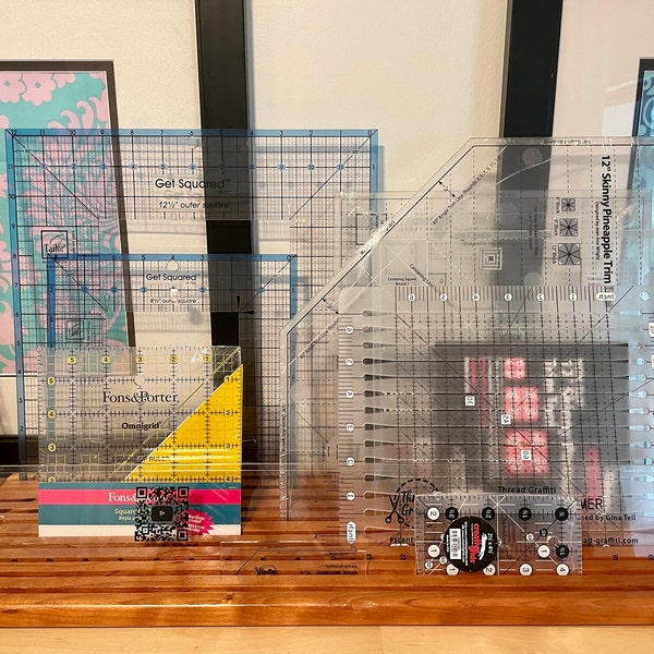 24 Ruler Rack - Etsy