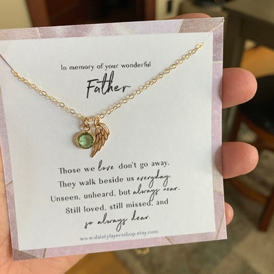 Loss of Father Gift, Dad Memorial Gift Dad Condolence Gift, Grief Gift ...