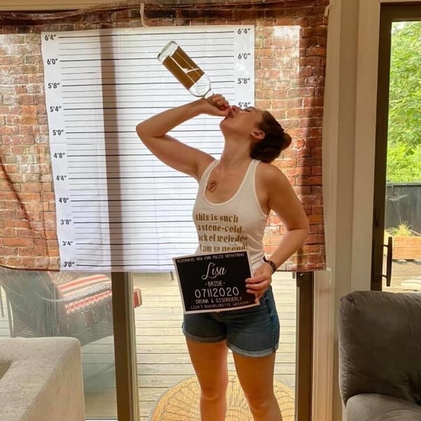 PRINTABLE Bachelorette Party Mugshot Signs. UP to 10 SIGNS. Customized ...