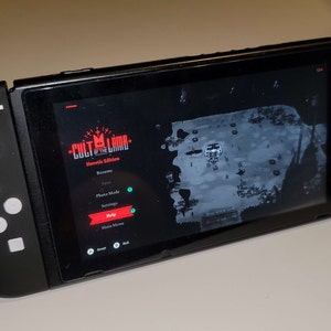 New Nintendo Switch Custom Clear Atomic Purple Joycons With - Etsy