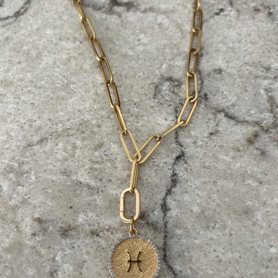 Custom Date Tag Charm, 14K 18K Real Gold Birthday Tag, Removable Add on ...