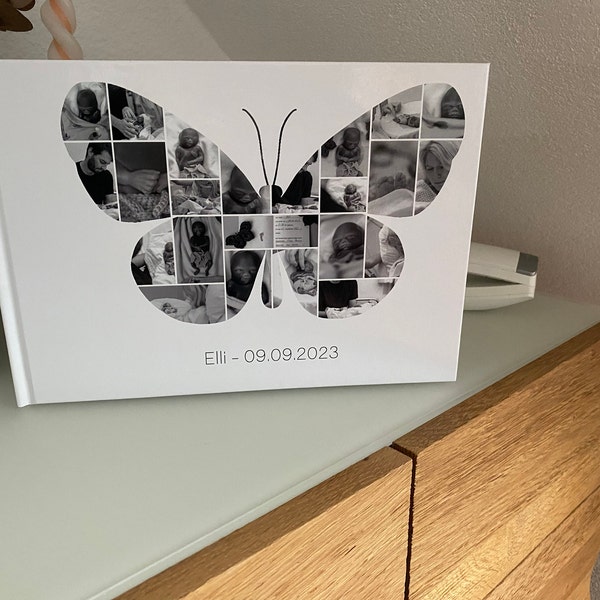 Photo Collage Template in Diamond Shape, Personalized Gift Collage ...